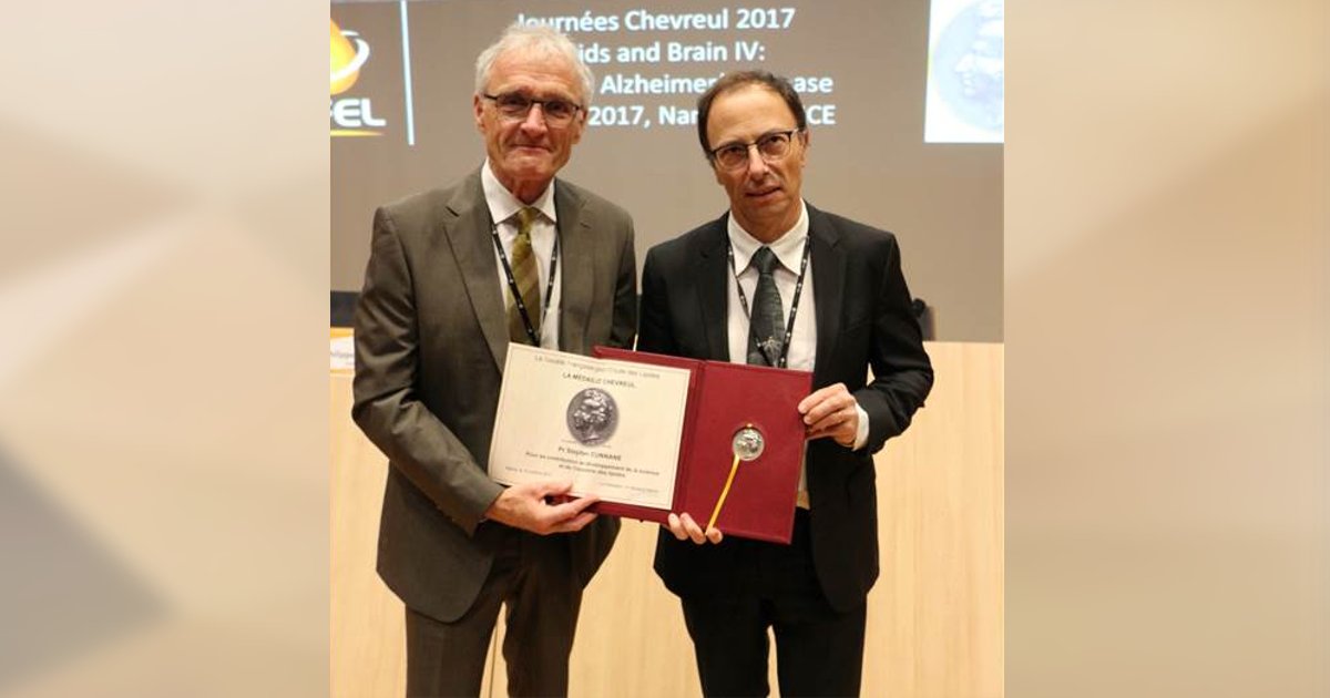 La médaille Chevreul pour Stephen Cunnane - Centre de recherche sur le ...